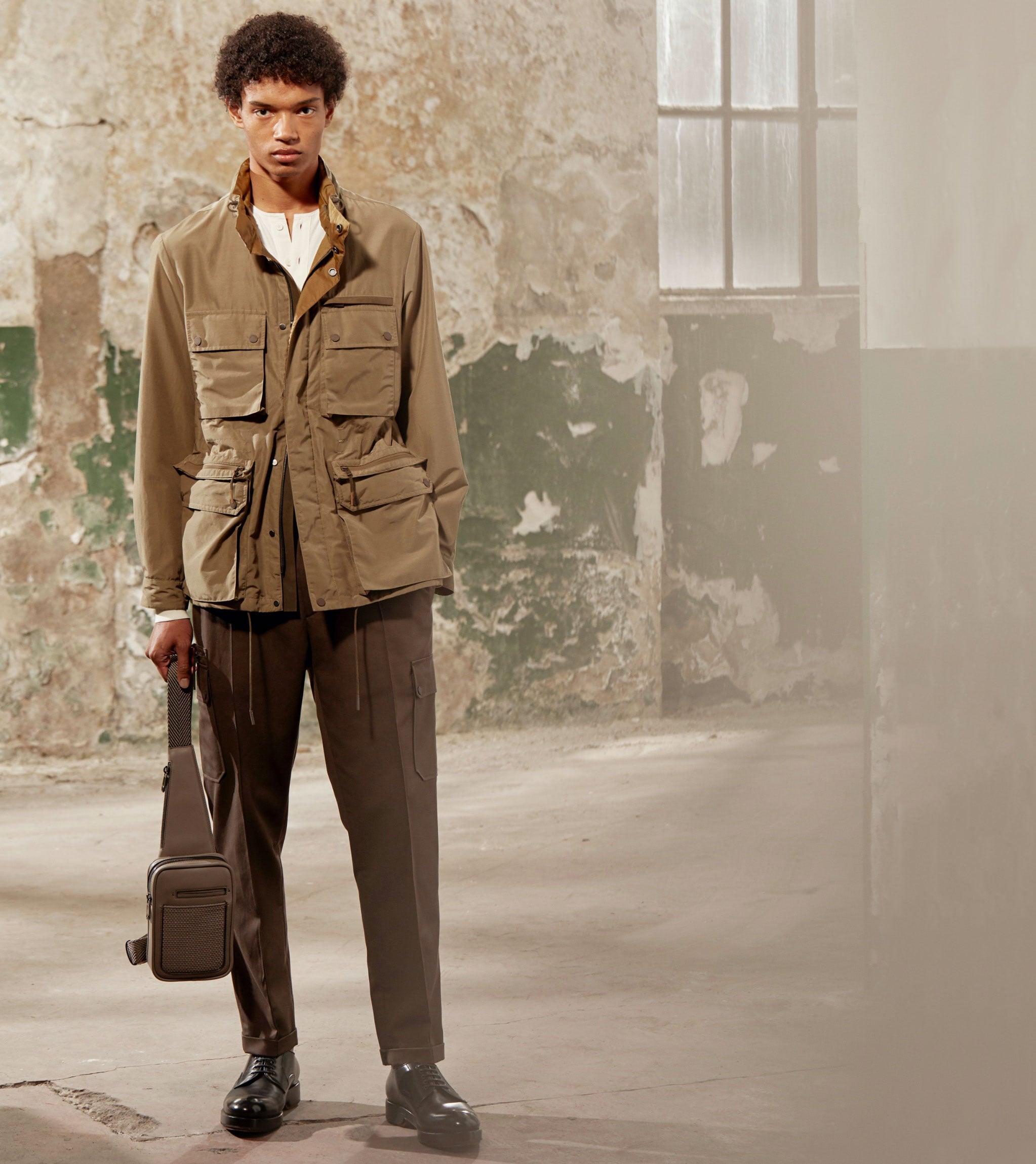 Men's crossbody bags inspired by photographers - The Insta-Pack | Zegna
